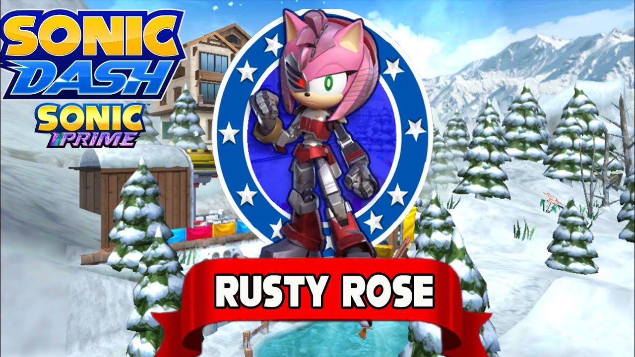 Sonic Dash - Rusty Rose New Character Unlocked Update - All Characters ...