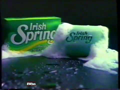 1989 Irish Spring Soap "Bring More Shower To Your Shower" TV Commercial ...