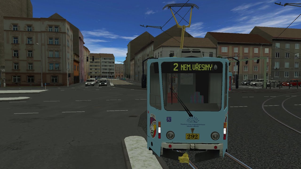 SIMT MHD - LINKA 2 (HL. NÁDRAŽÍ - NEM. VŘESINY) - TATRA KT8D5.RN2P PMDP ...