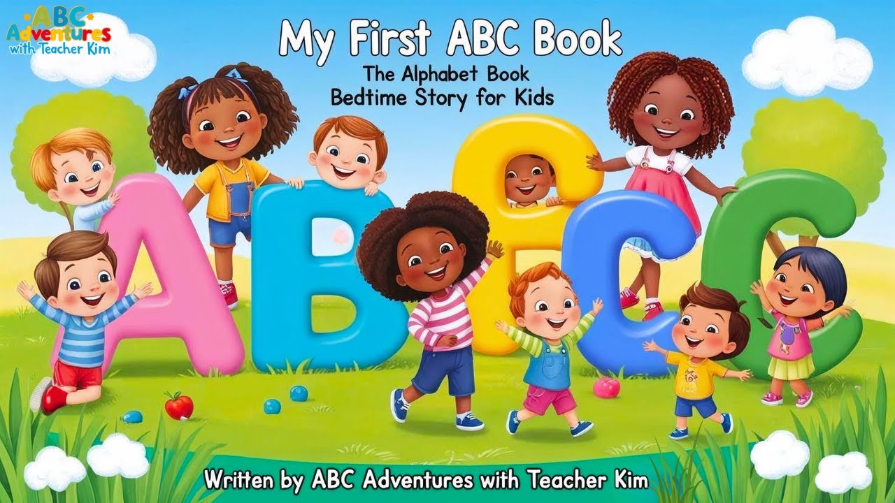 My First ABC Book: The Alphabet Book Bedtime Story for Kids - YouTube