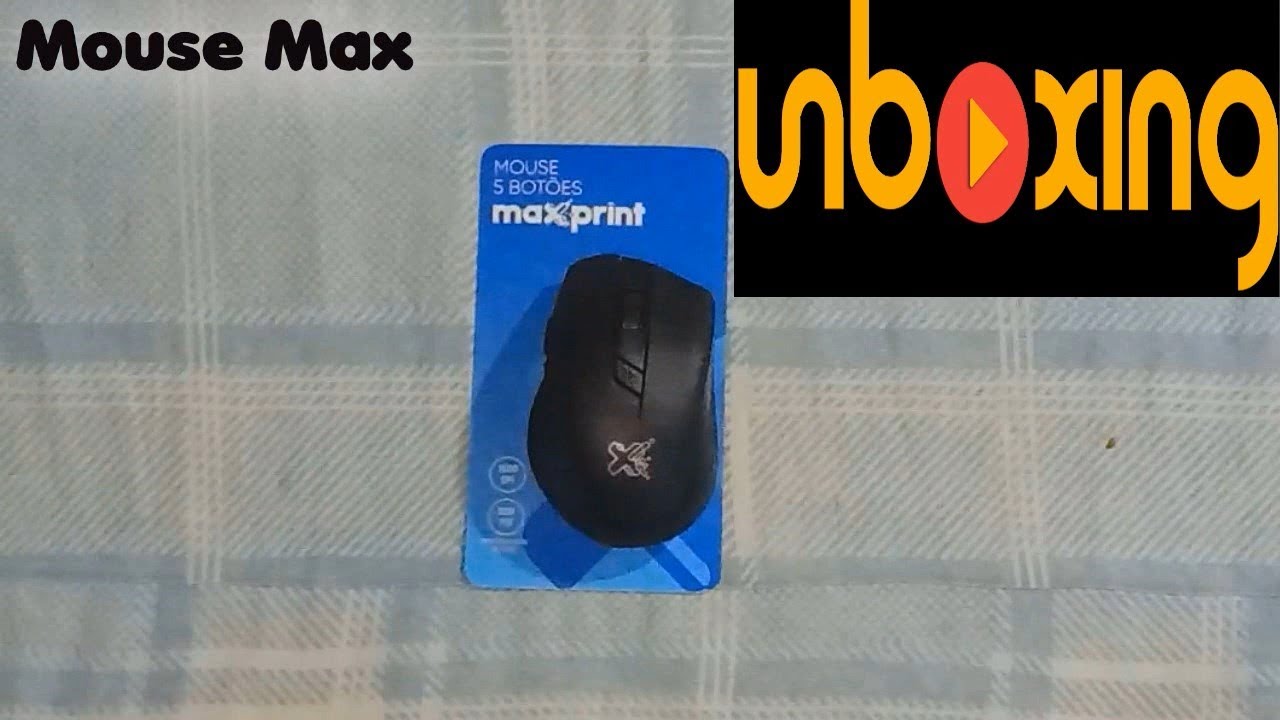 Unboxing-Mouse ´Max` Sem Fio! - YouTube