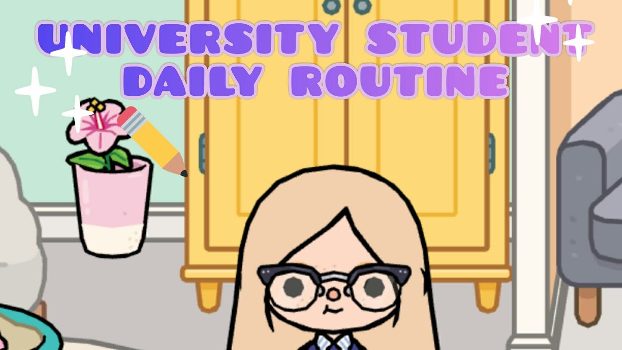 University Student Daily Routine/Toca Life World/The Toca Donut - YouTube