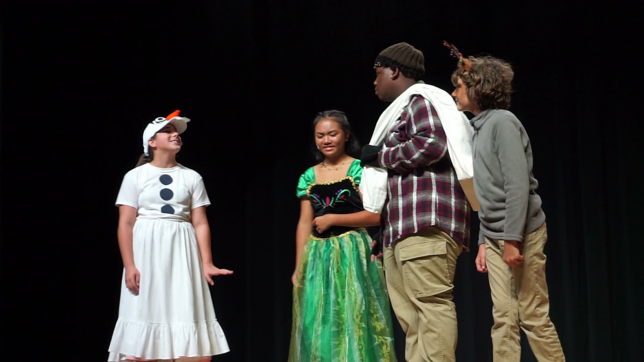 Frozen, Jr - "In Summer" - Olaf, Sven, Summer Chorus - YouTube