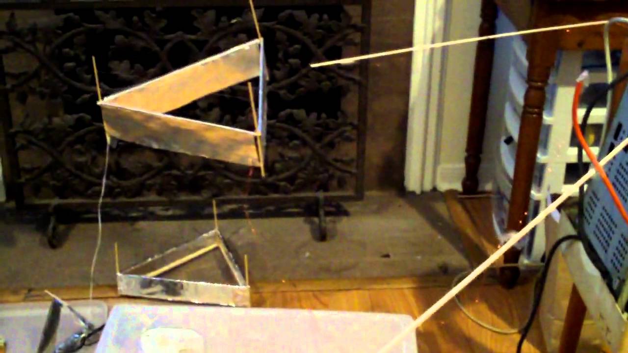 Ion Thrust "Lifter" - YouTube