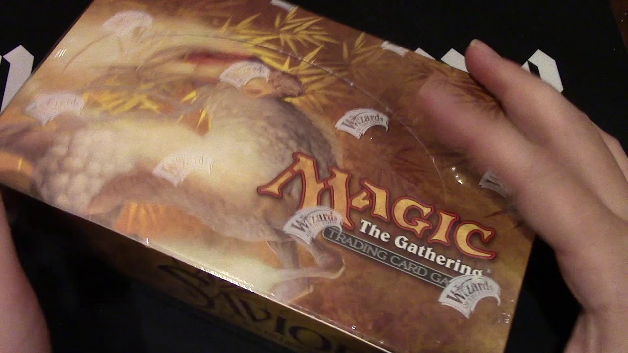 Saviors of Kamigawa sealed box up for grabs! Buy it now 295! - YouTube