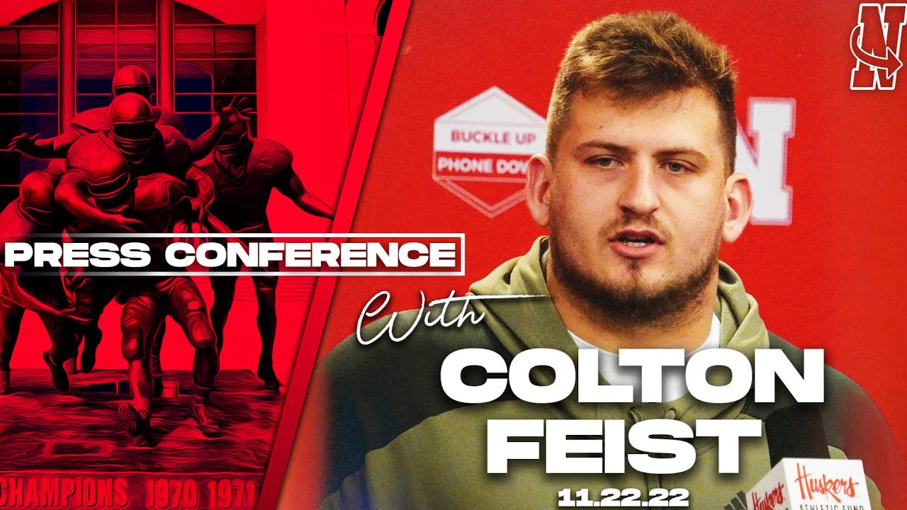 Nebraska Football: Colton Feist talks Iowa rivalry - YouTube