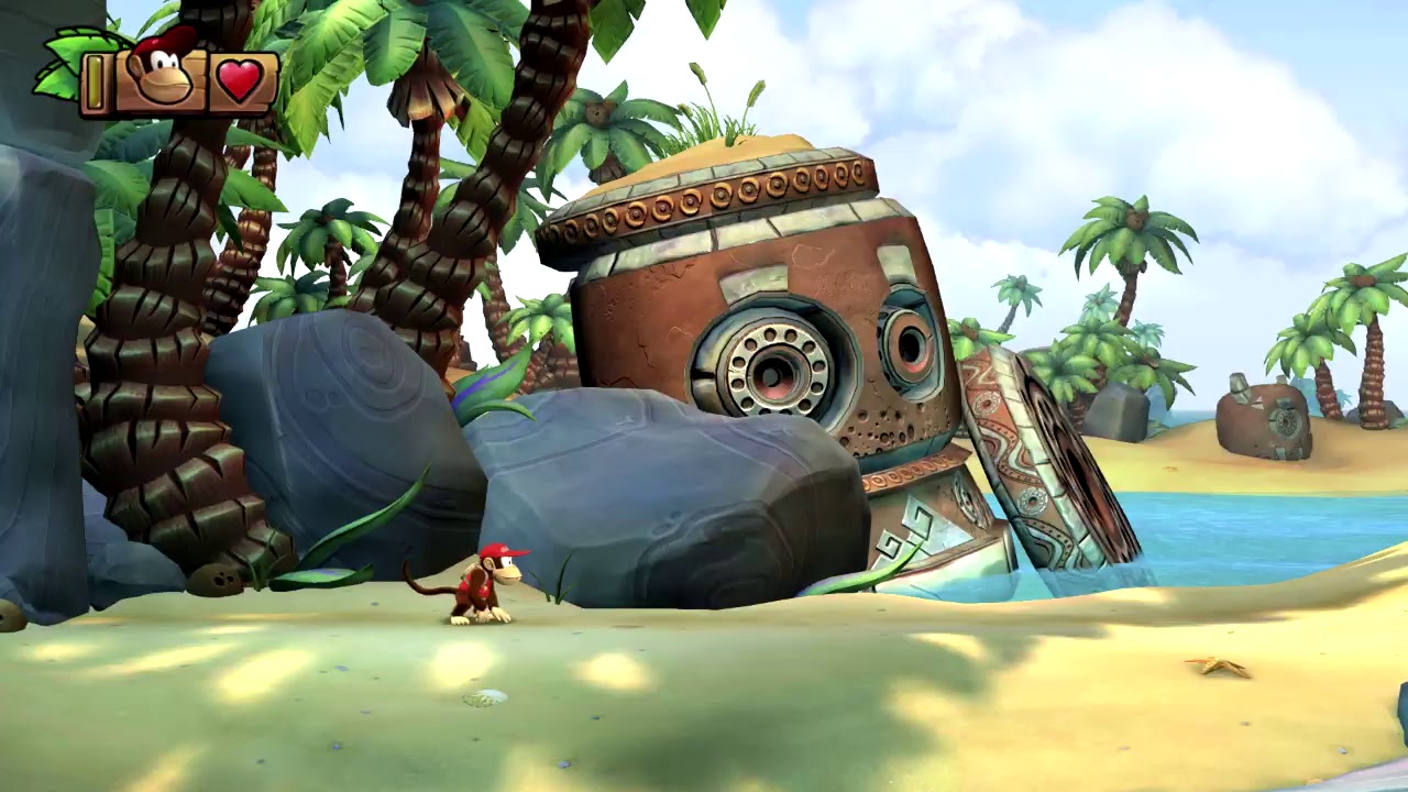 Tropical Freeze - Diddy Only Run! - YouTube