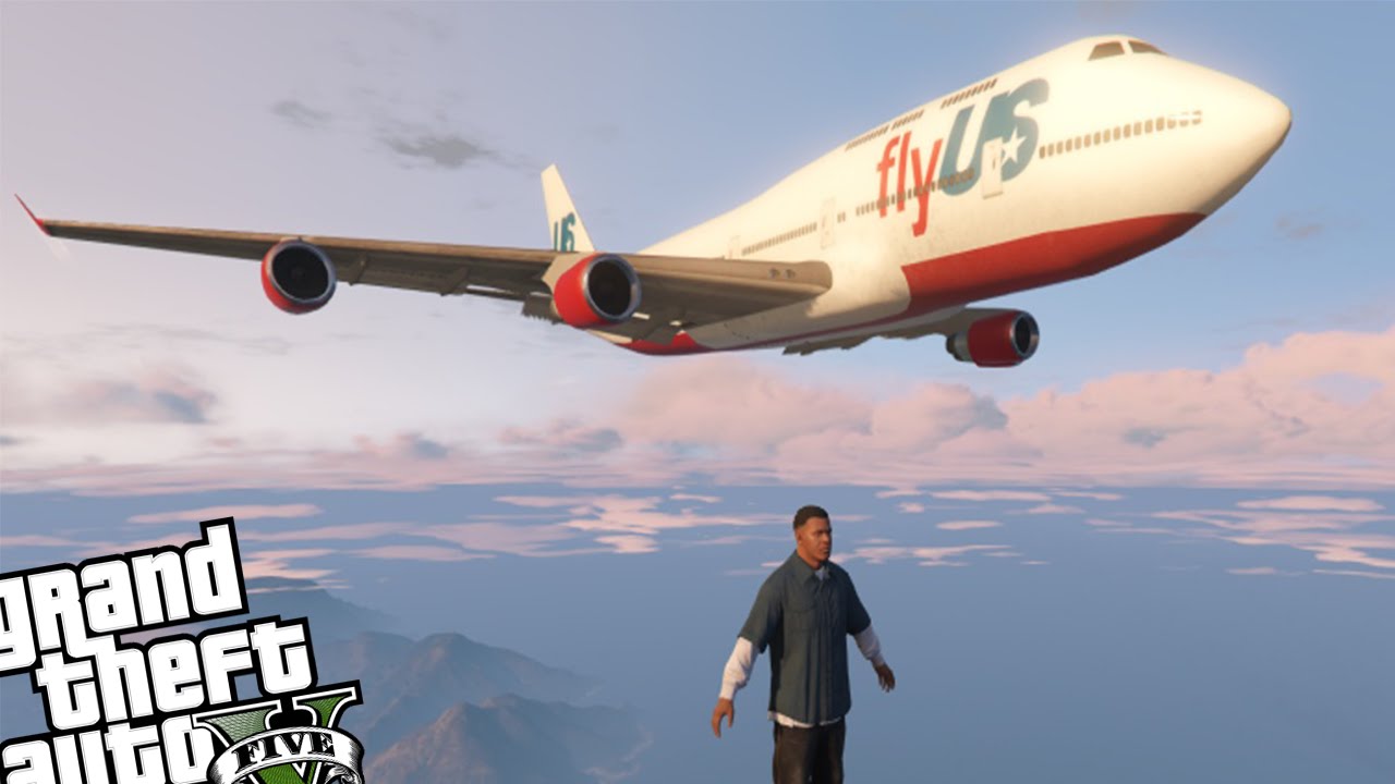 GTA 5 PC - FLYING MOD! (Air Brake, Go Anywhere on The Map) - YouTube
