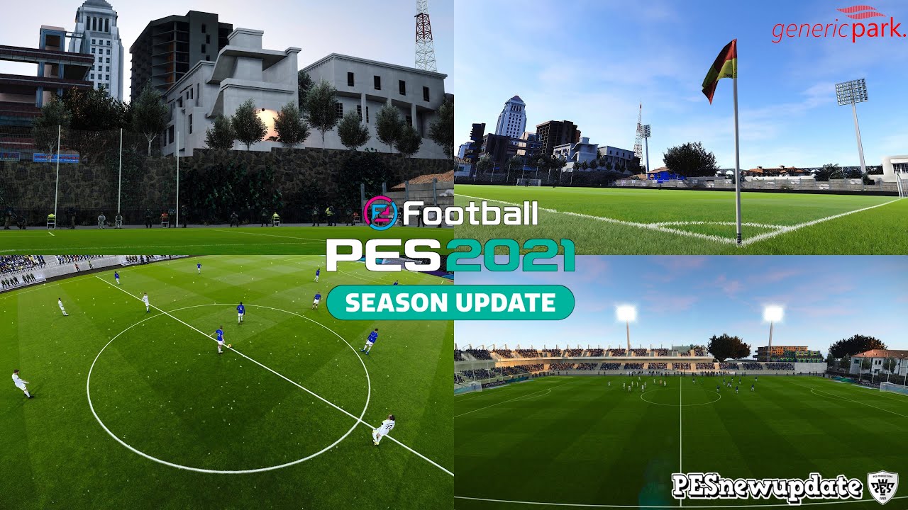 PES 2021 Generic Park Stadium - YouTube