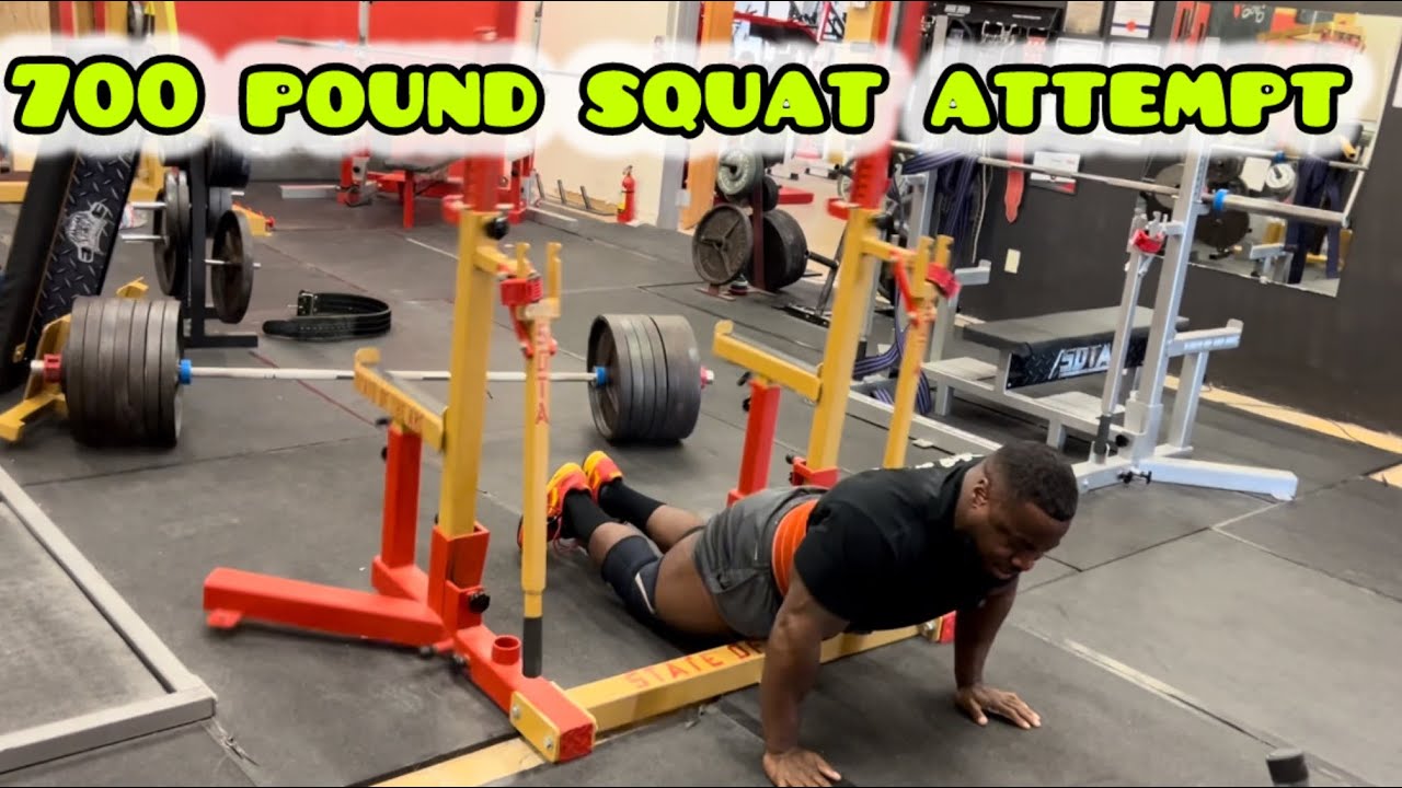 Intense Squat Session | 700 Pound Squat Attempt - YouTube