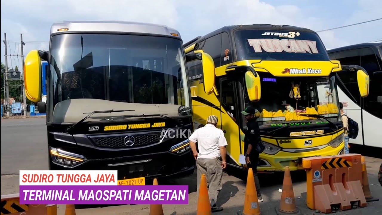Pesona STJ Tuscany Siang Hari Terminal Maospati Magetan | SUDIRO TUNGGA ...