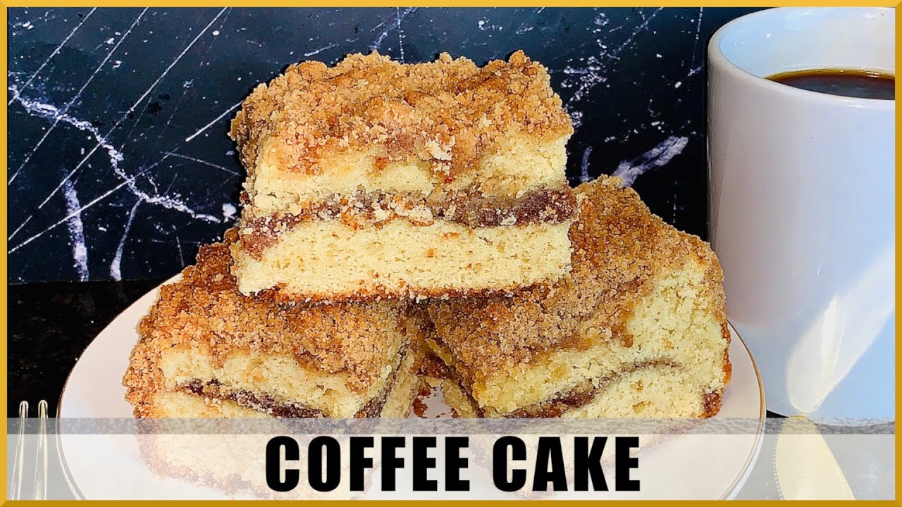 EASY Coffee Cake Recipe, the Best Start to Your Morning! | Chef Vic ...