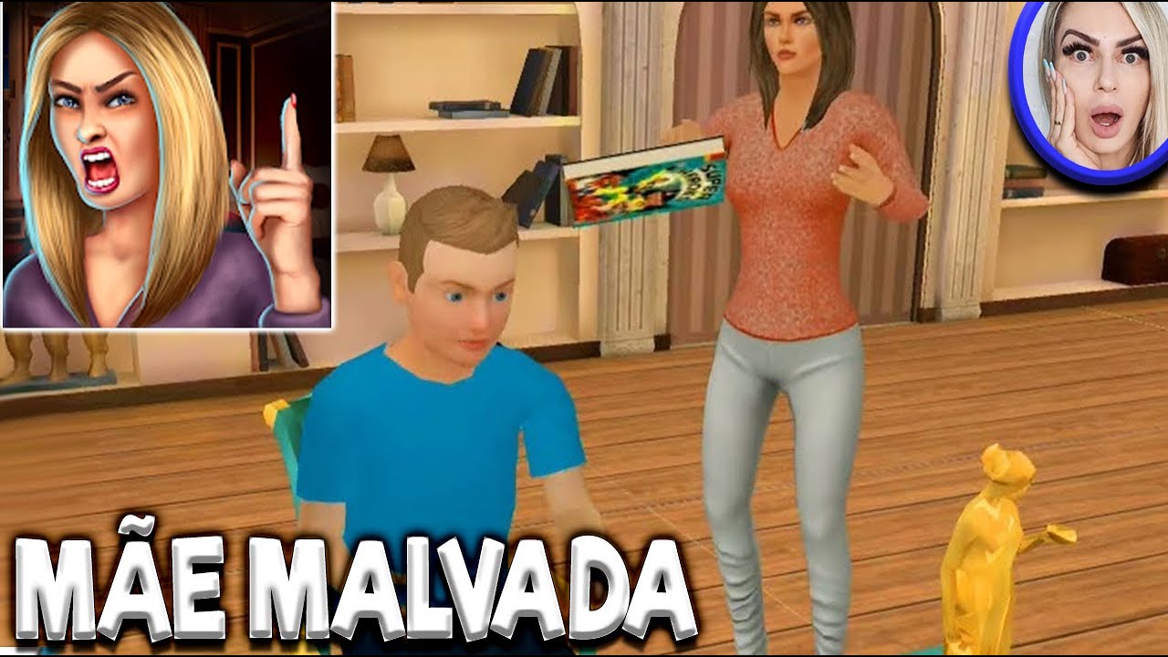 A MÃE MALVADA NOVO GAME Hello Virtual Mom - YouTube