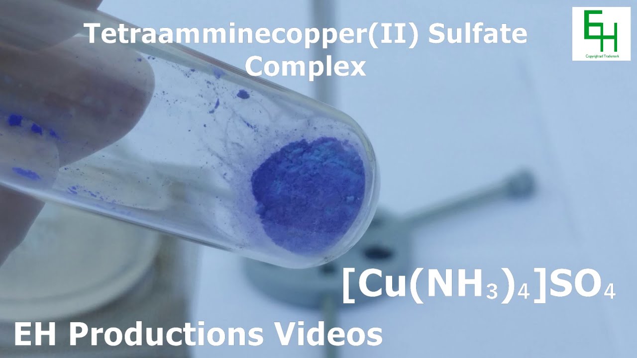 Tetraamminecopper(II) sulfate - Alchetron, the free social encyclopedia