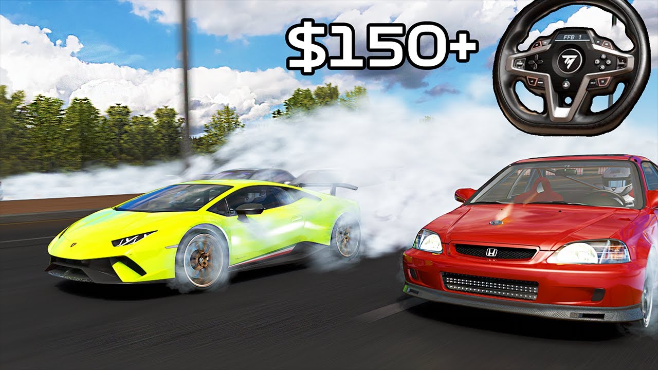 Dig Race Tournament w/ INSANE High HP Cars $150 + Racing Wheel Winner ...