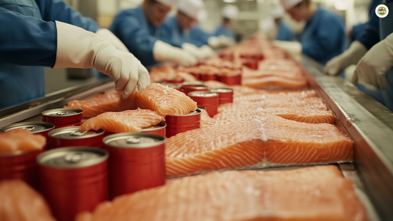 Enormous Canned Tuna Production in Factories Like You’ve Never Seen ...