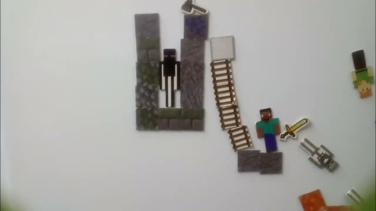 Minecraft magnets part 1 - YouTube