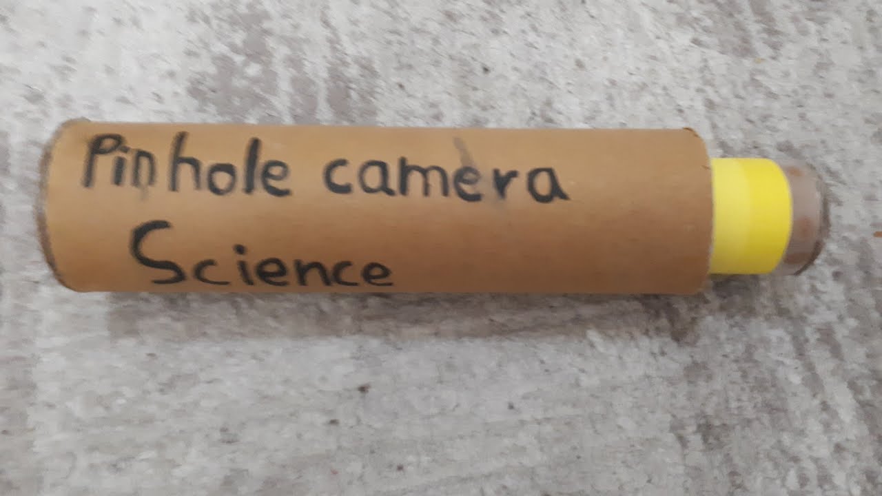How to make pinhole camera - YouTube