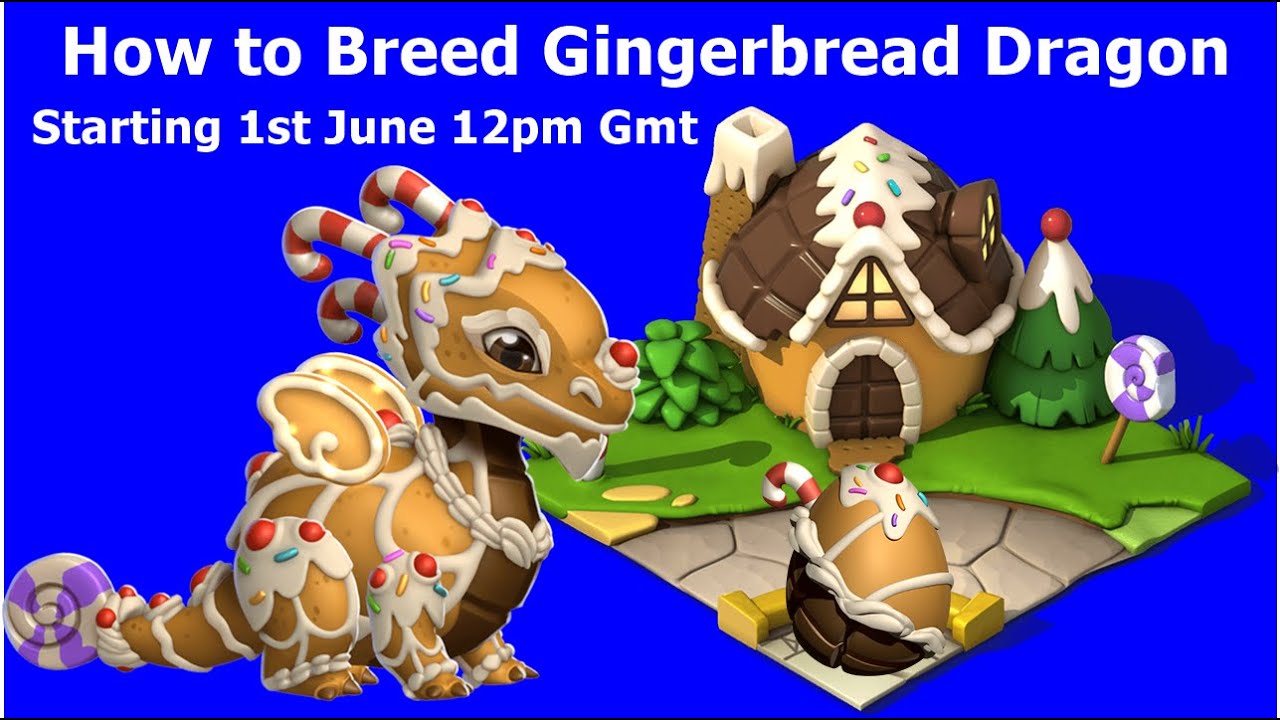 How to Breed Gingerbread Dragon-Dragon Mania Legends | All Breeding ...