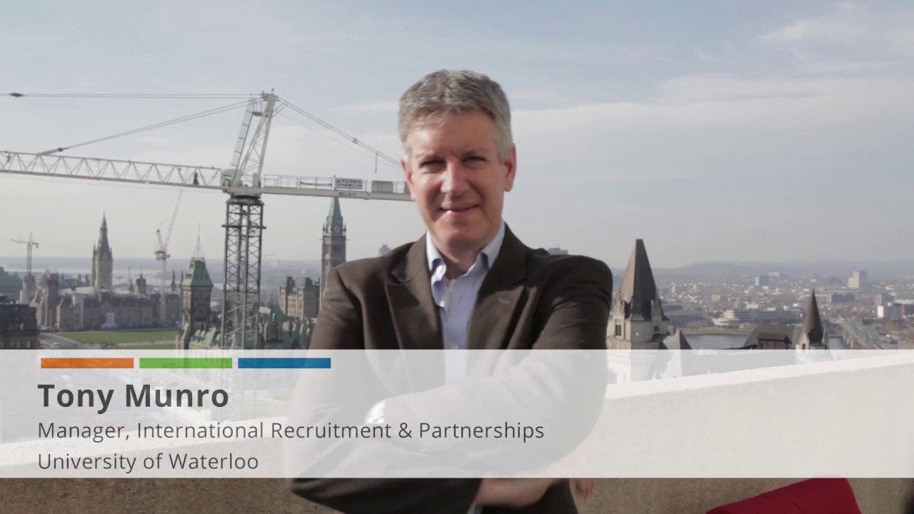 University of Waterloo - Tony Munro Talks IDP - YouTube