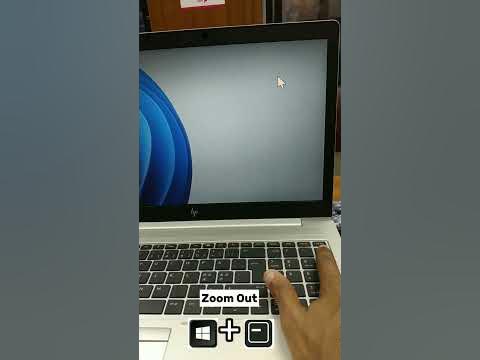 How To Zoon In & Zoom Out My Monitor By Short Cut Key in Windows 10 ...