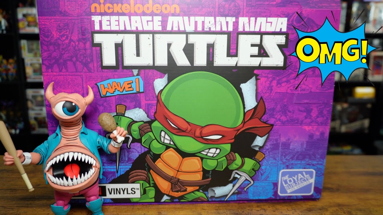 Fun Friday TMNT The Loyal Subjects Action Vinyls Wave 1 Unboxing ...