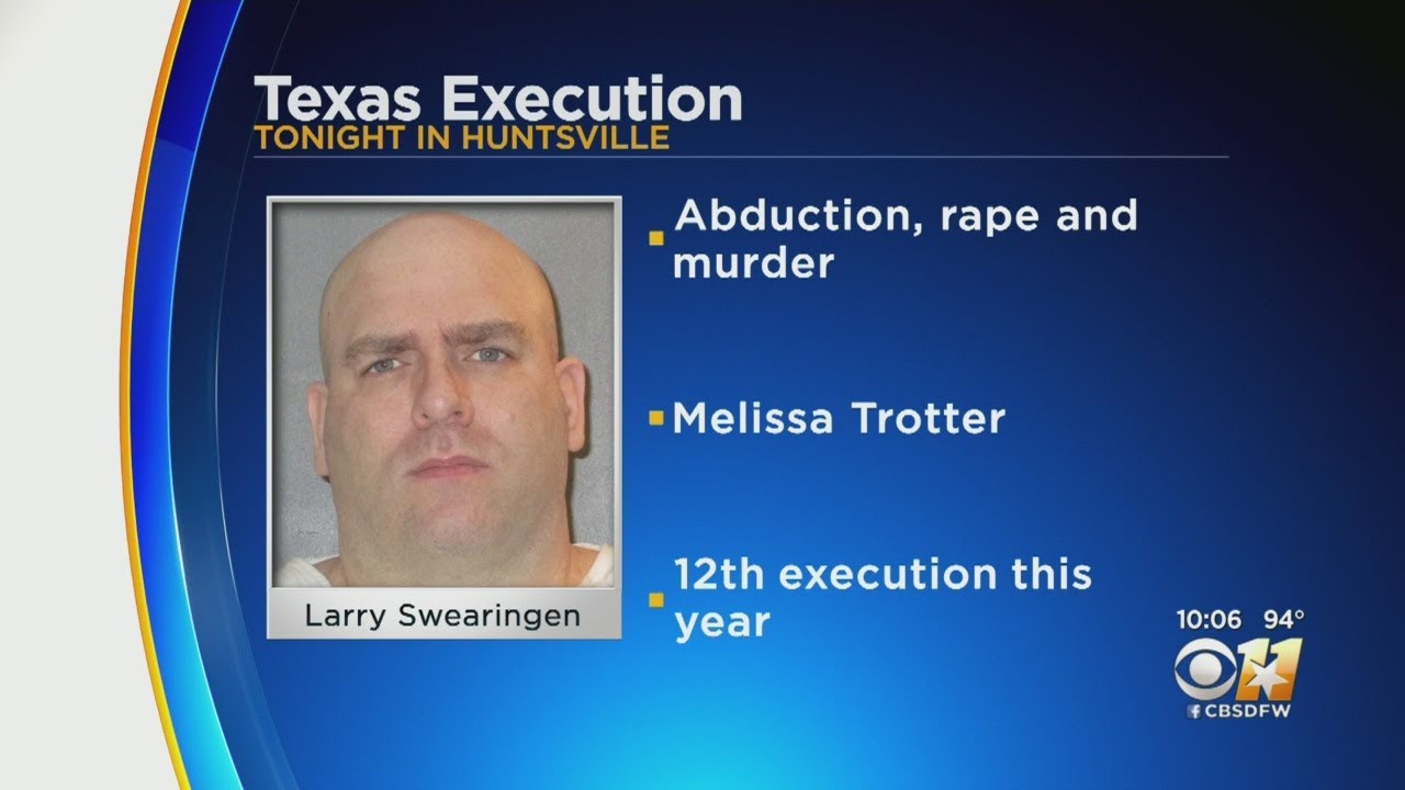 Larry Swearingen Executed For College Student's Murder In 1998 - YouTube