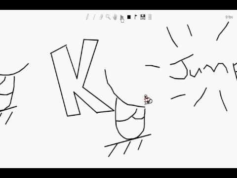 Line rider alphabet - YouTube