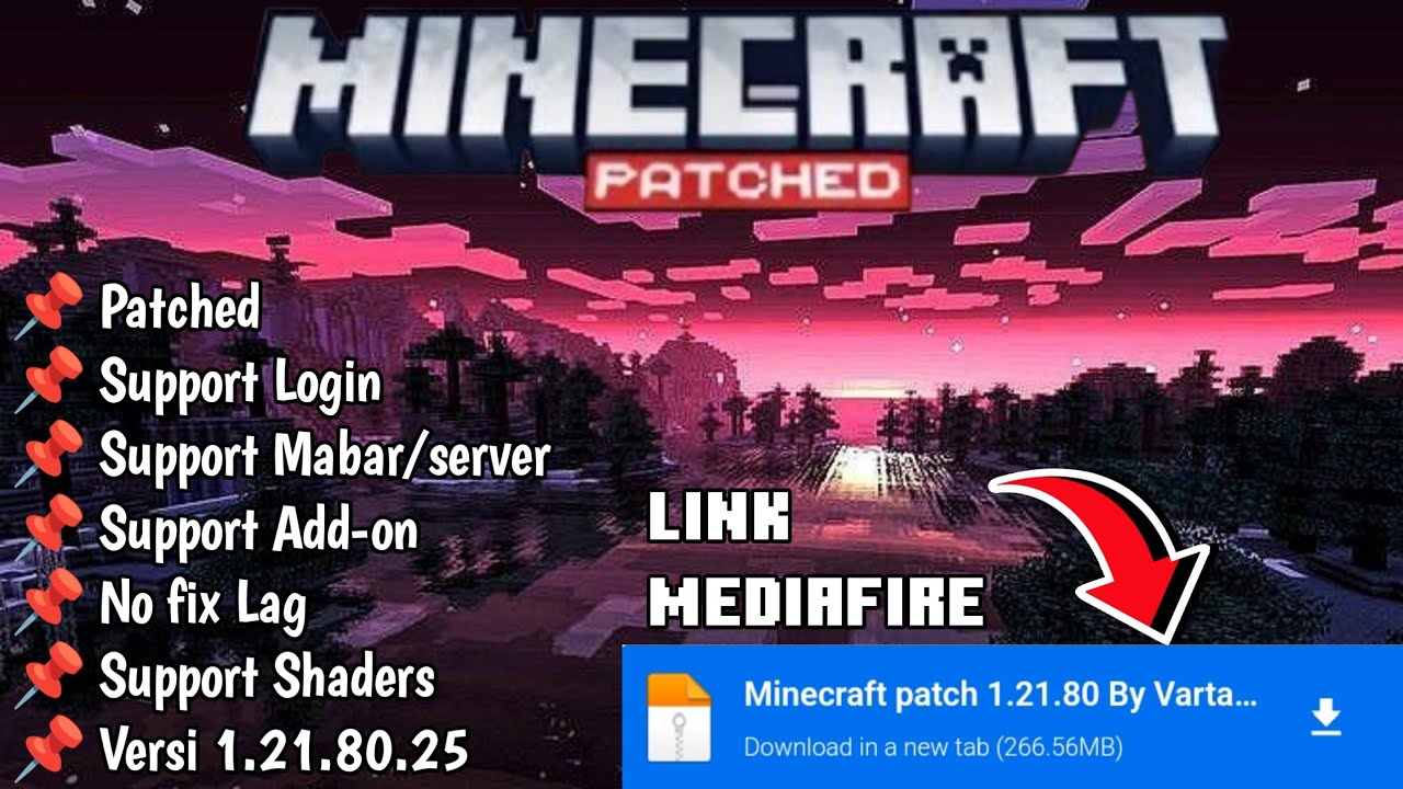 Download Minecraft Patch terbaru Versi 1.21.80 Update Rilis Yang Beta ...