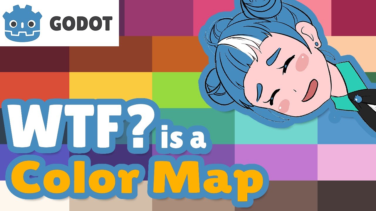 WTF is a color map in Godot? Implementing dynamic color palettes. - YouTube