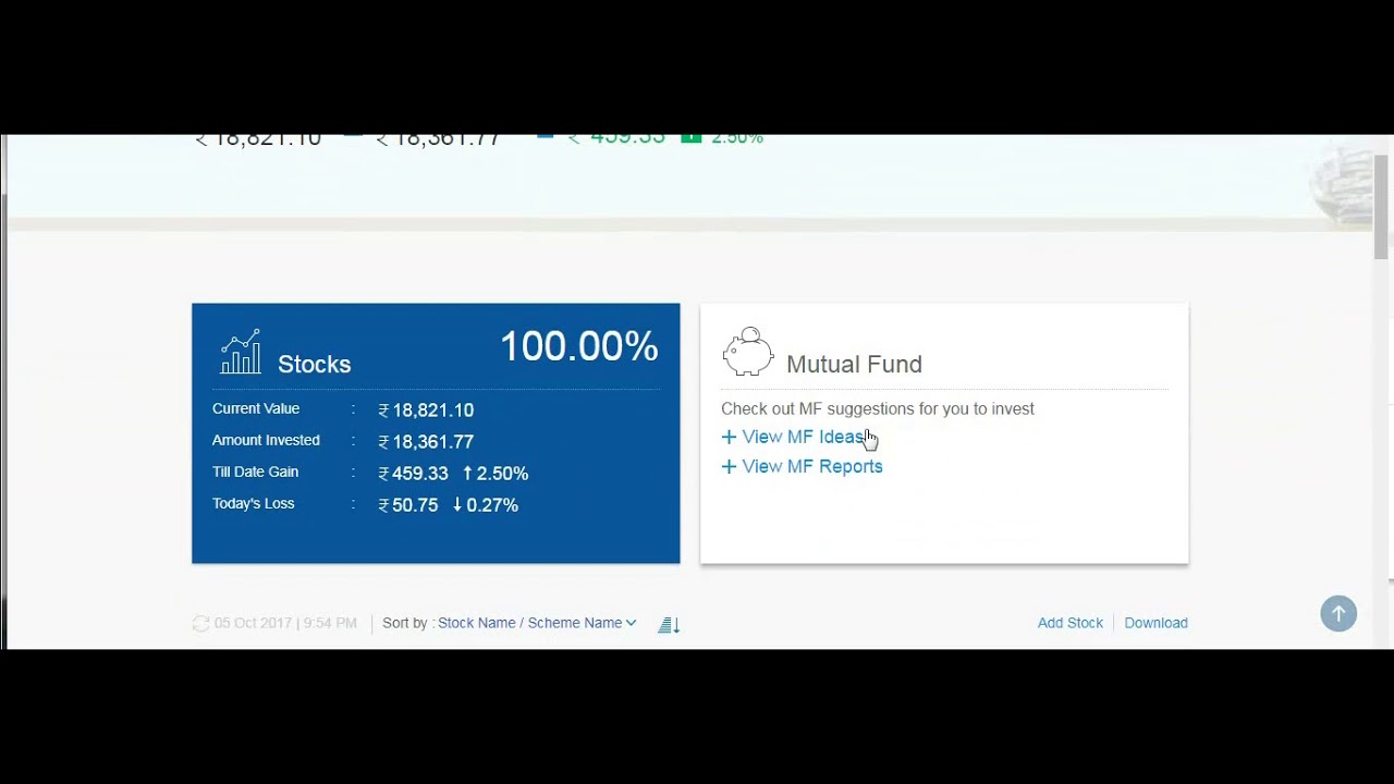 How to Read Portfolio in Axis Direct? - YouTube