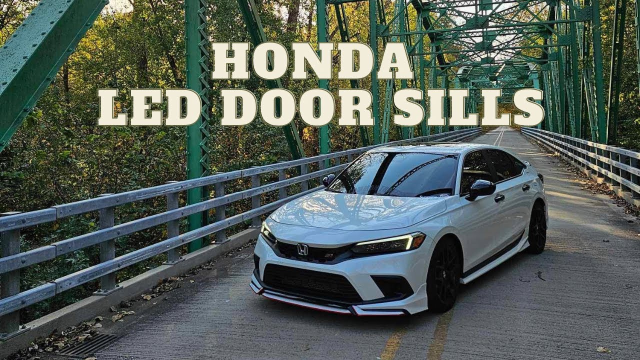 11th Gen 2022+ Honda Civic Si OEM LED Illuminated Door Sills ...