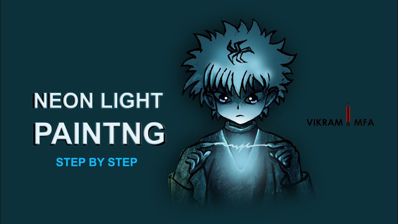 Anime drawing | how to draw killua Zoldyck step by step - YouTube
