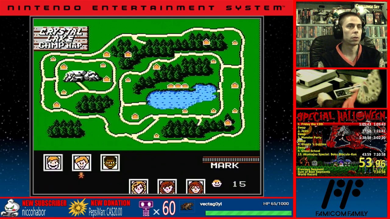 Special Halloween - 13 Horror Nes Games - 31 Octobre 2019 - YouTube