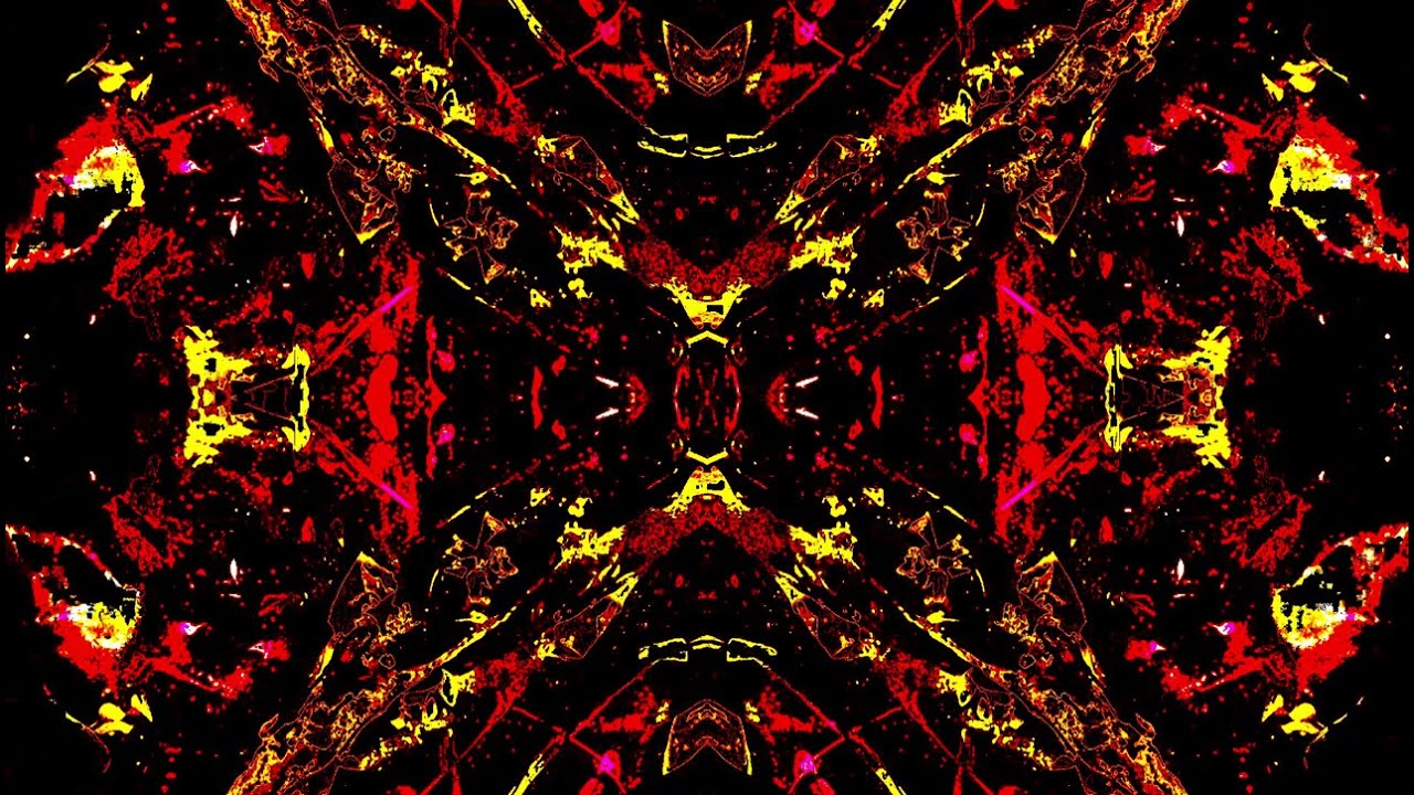 Hot Lava Hypnotic Mesmerizing Red Heat Wave Motion Graphic Art TV ...