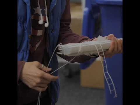 Ever wondered how Venetian blinds are made?