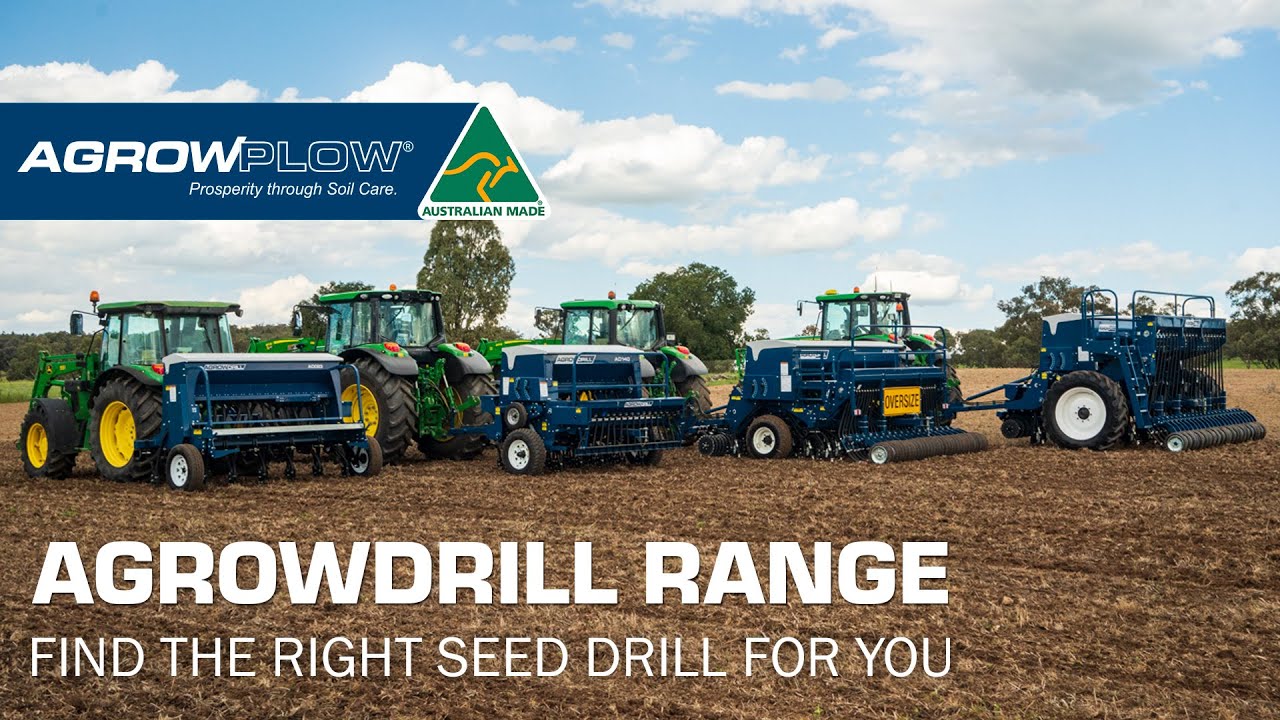 Full Range of Agrowdrills Compared | The Agrowplow Seed Drill Series ...