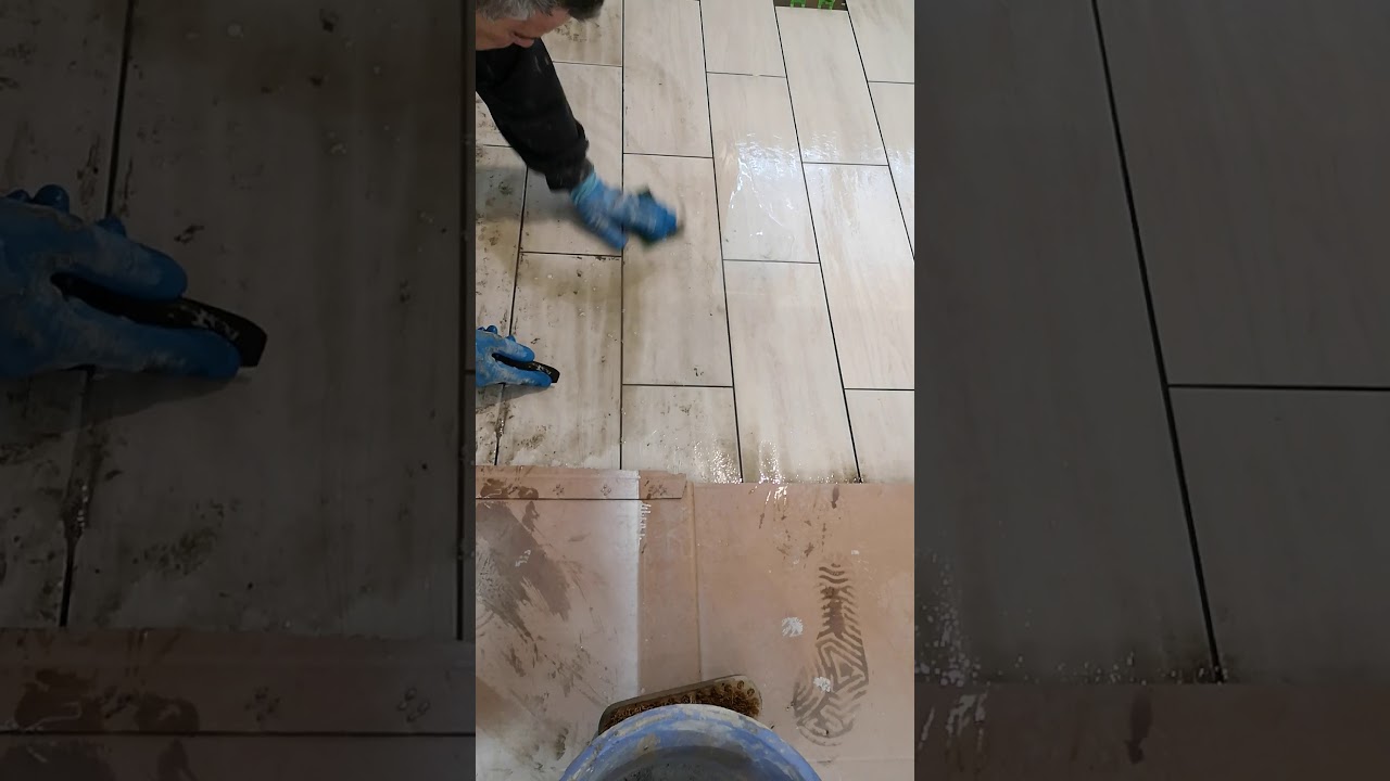Comment nettoyer de la laitance de ciment - YouTube