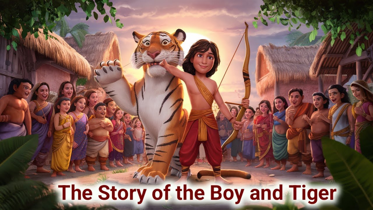 The Story of the Boy and Tiger - English Moral Story - Stories in ...