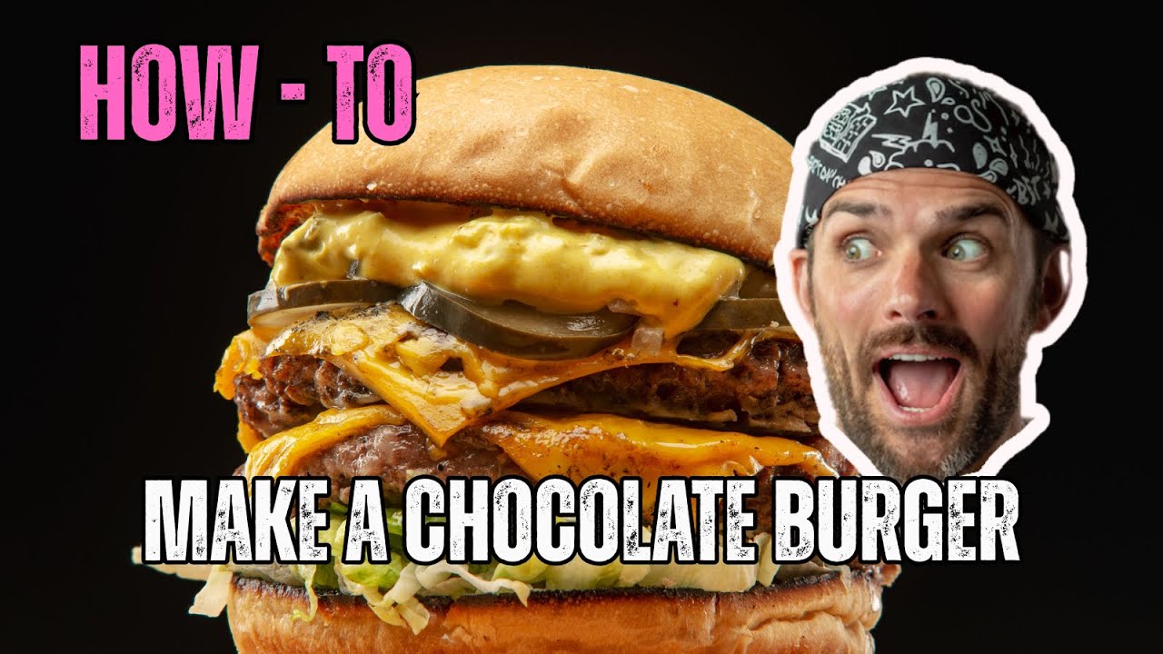 How To Make A Chocolate Burger - YouTube