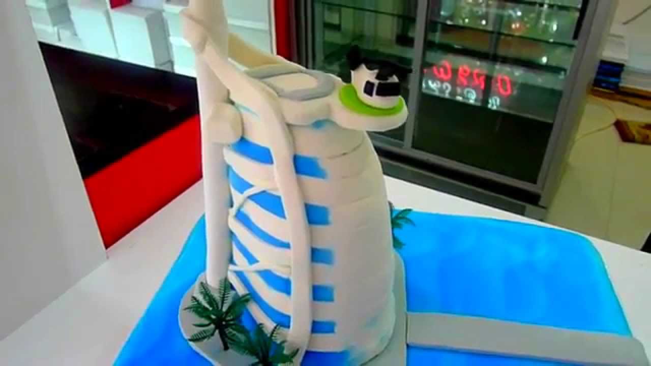კორპორატიული ტორტი Burj Dubai შეკვეთა 593 756 700 გრანტის ტორტები