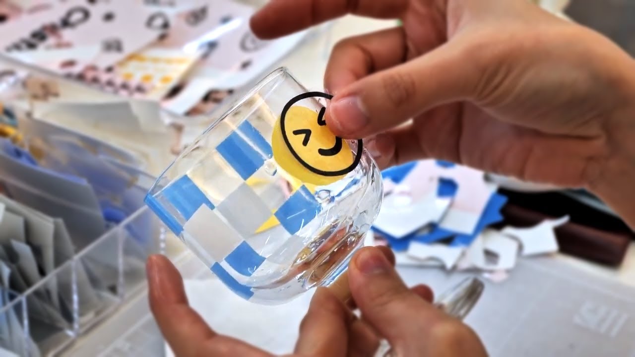 Decorating My Cups with the Transfer Paper | DIY - YouTube