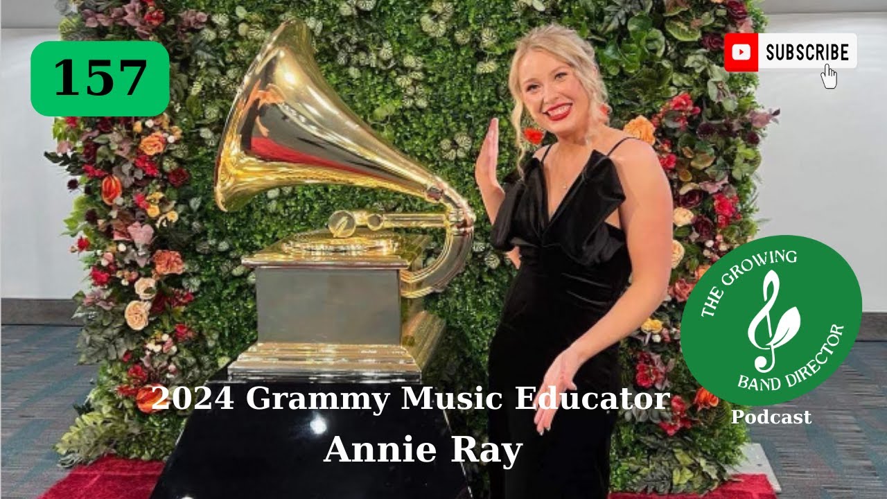 157 Grammy Music Educator 2024 Annie Ray - YouTube