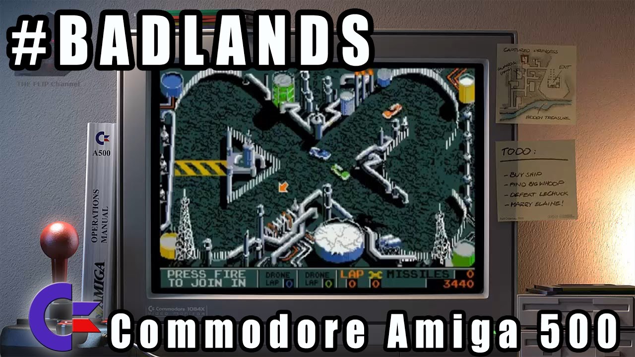BadLands - Commodore Amiga 500 Gameplay Demo - YouTube