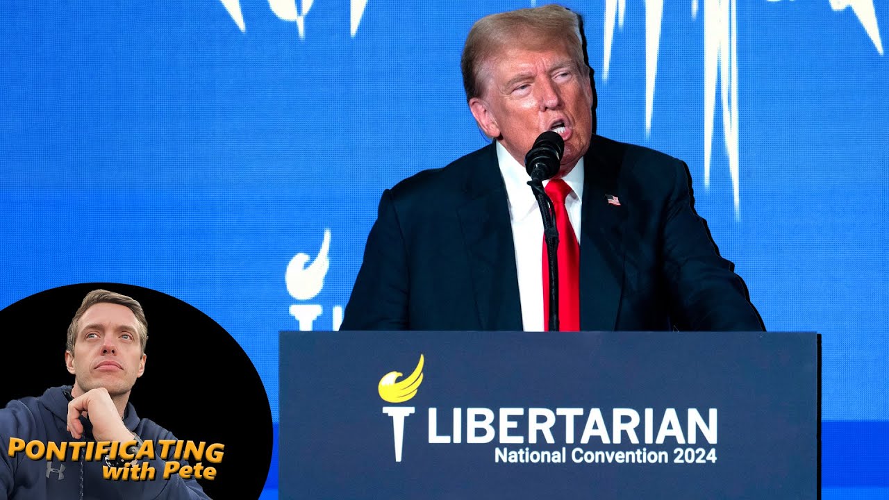 Trump Courts Voters At Libertarian Party Convention After Chase Oliver ...