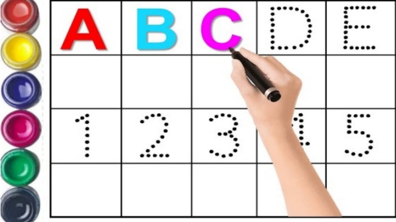 123,123 Numbers, 1234, 1234 Numbers, 1 to 100 counting, counting ...