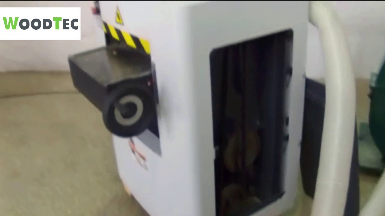 Станок рейсмусовый WoodTec SR 400 - YouTube