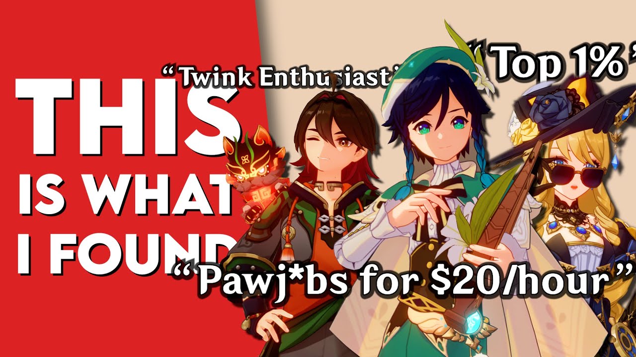 I reviewed random Genshin accounts... - YouTube