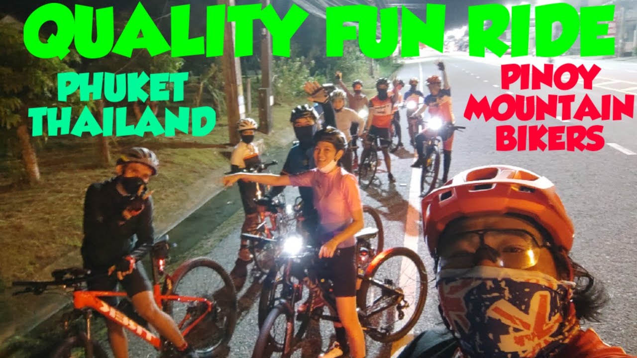 FUN AND QUALITY RIDE PINOY MOUNTAIN BIKERS PHUKET THAILAND / 4K - YouTube