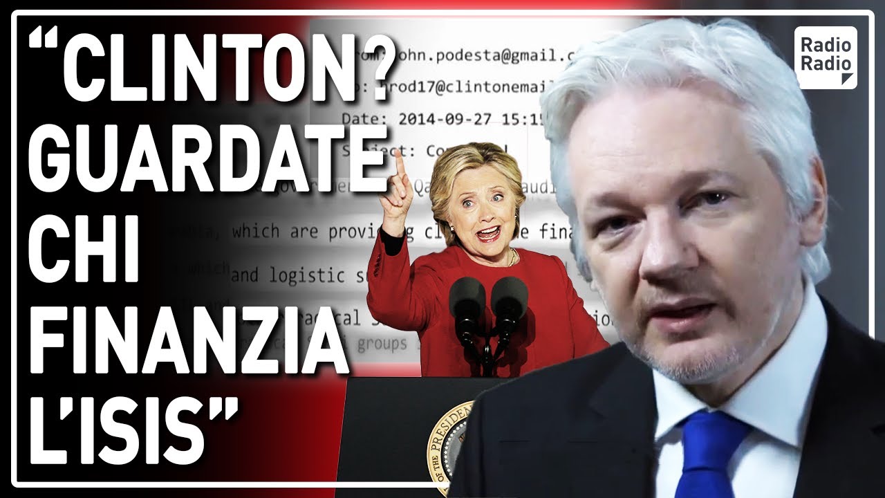 QUANDO ASSANGE RIVELÒ IL FILO ROSSO TRA ISIS E USA "GUARDATE QUESTE ...